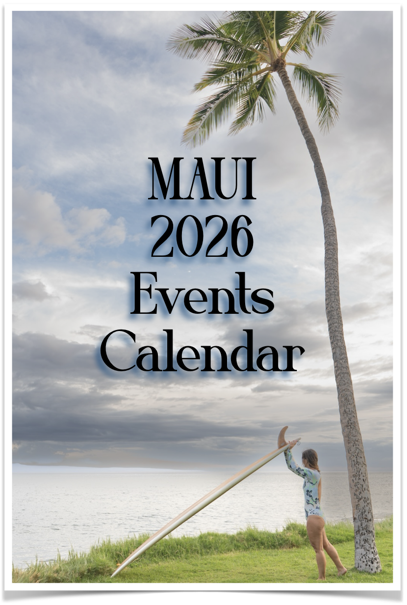Maui 2026 Event Calendar - Maui Surfer Girls